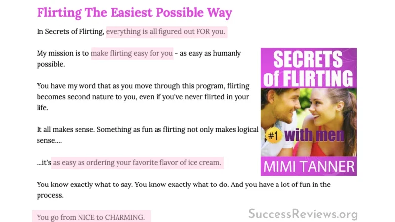 Secrets of Flirting With Men - My Shocking Review