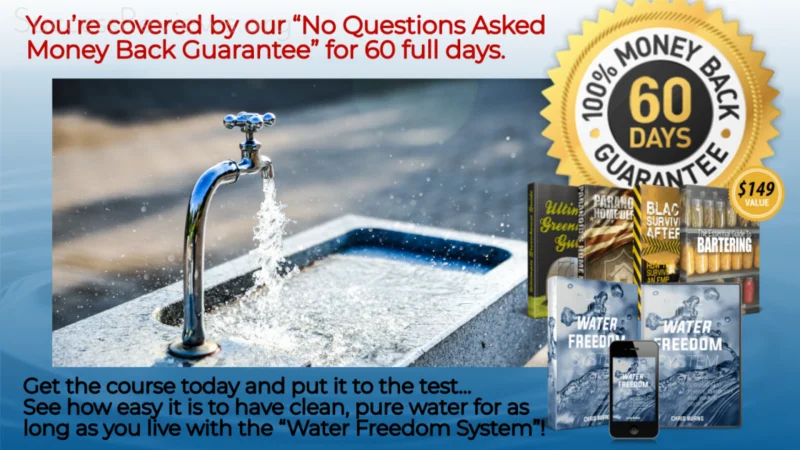 Water Freedom System Review - A Miracle During Droughts?